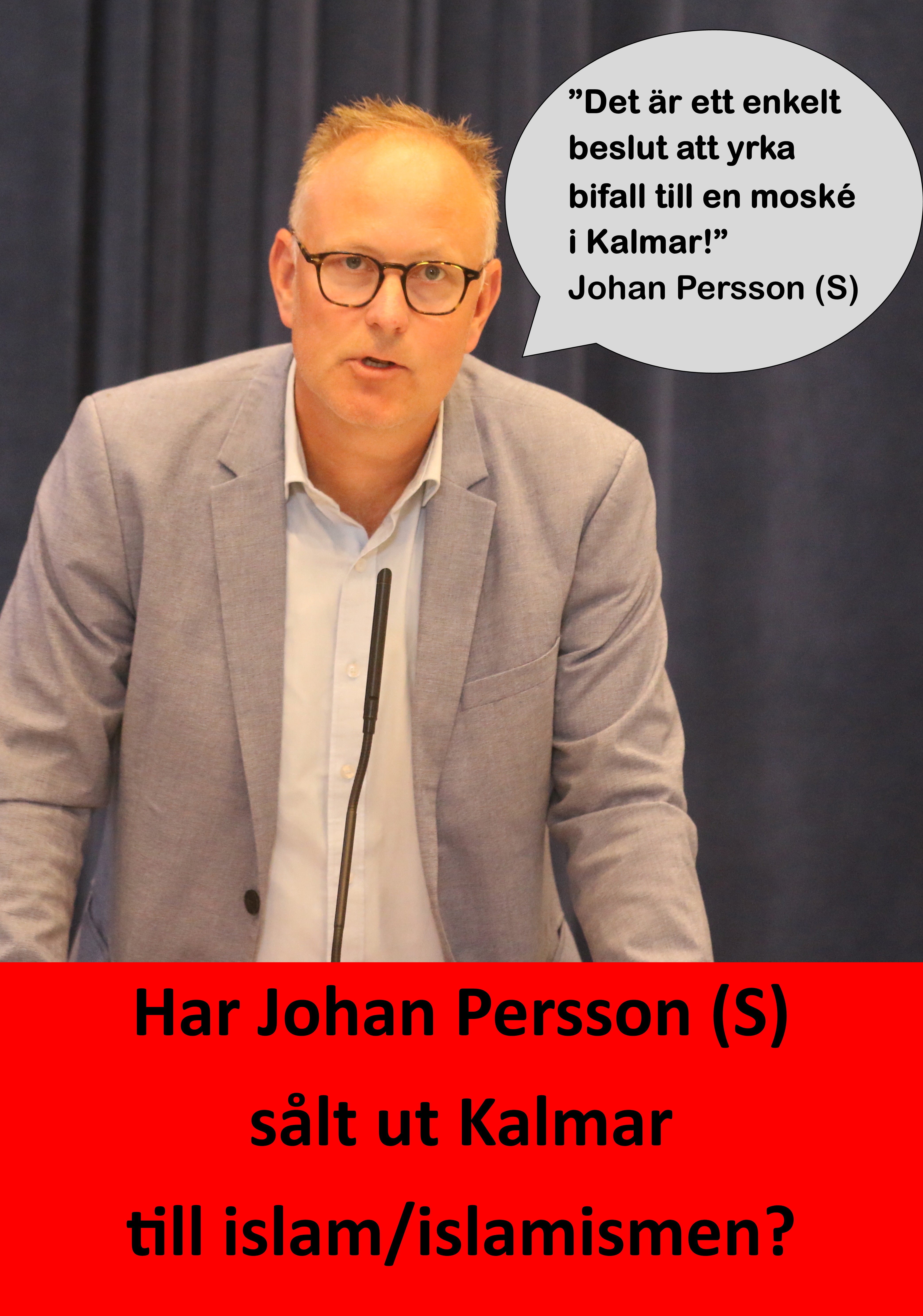 JOHAN ATTENIUS OCH JOHAN PERSSON ÄR BÅDA LIKA INSIKTSLÖSA OM ISLAMISMEN